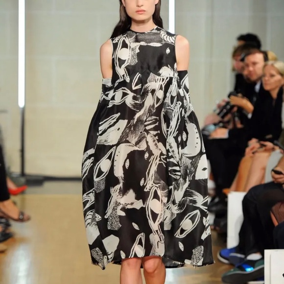 Ellery | Dresses | Nwt Ellery Existential Oversized Shift Midi Dress ...